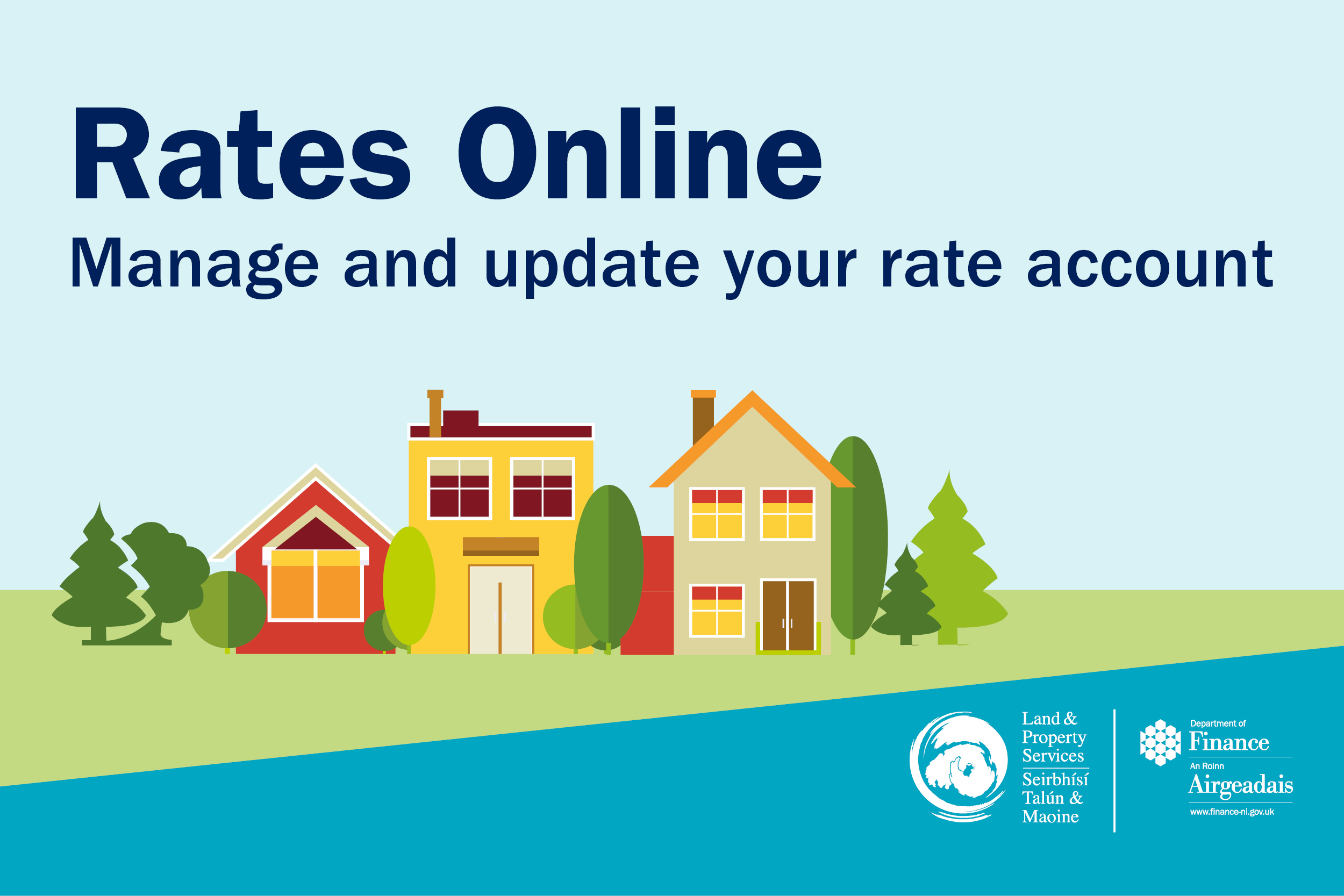 New rates services available online | Department of Finance