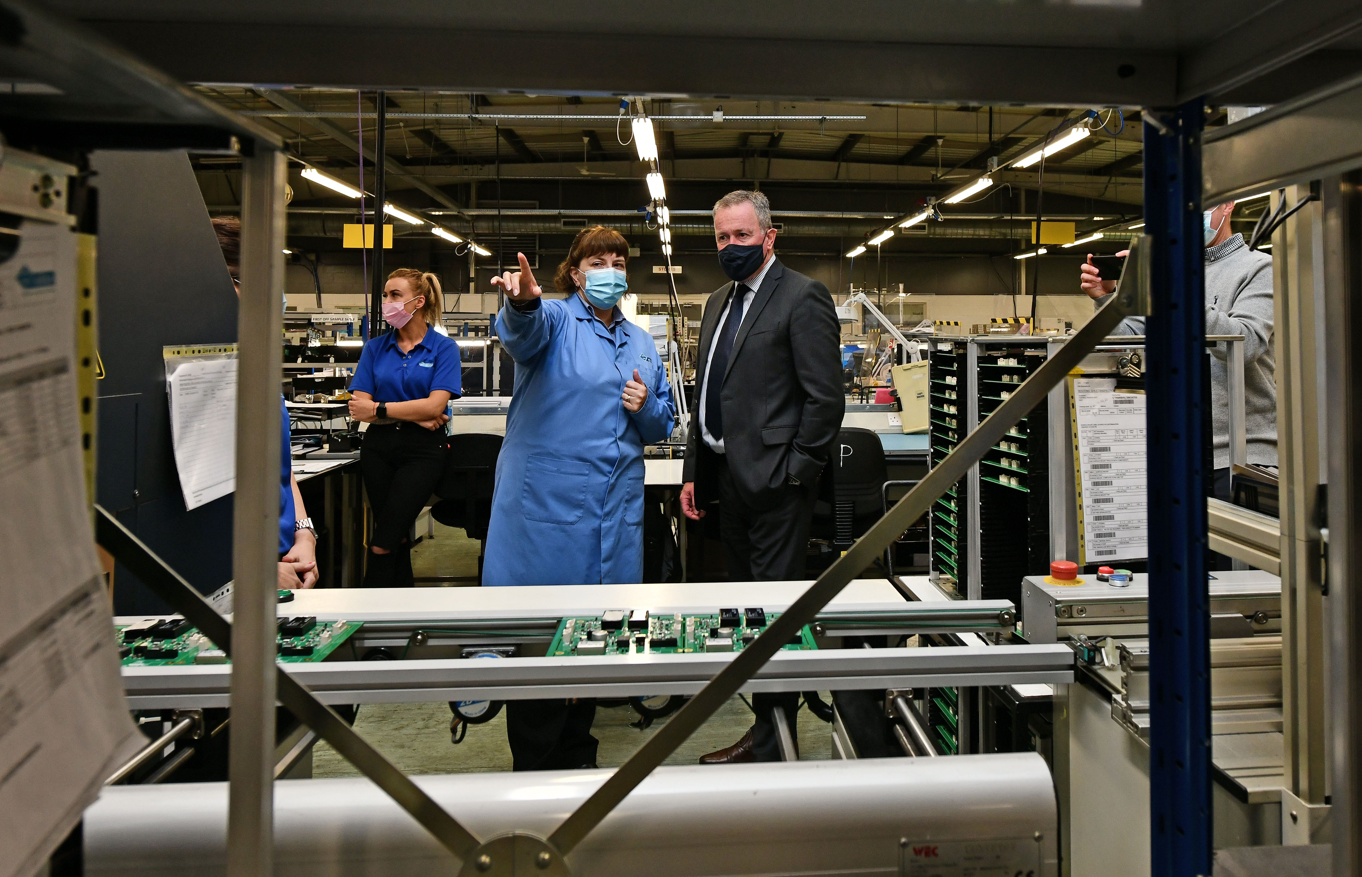 Murphy visits Fermanagh businesses | Department of Finance